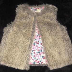 OshKosh B'gosh | Jackets & Coats | Genuine Kids Osh Kosh Toddler Faux Fur Vest 3t | Poshmark